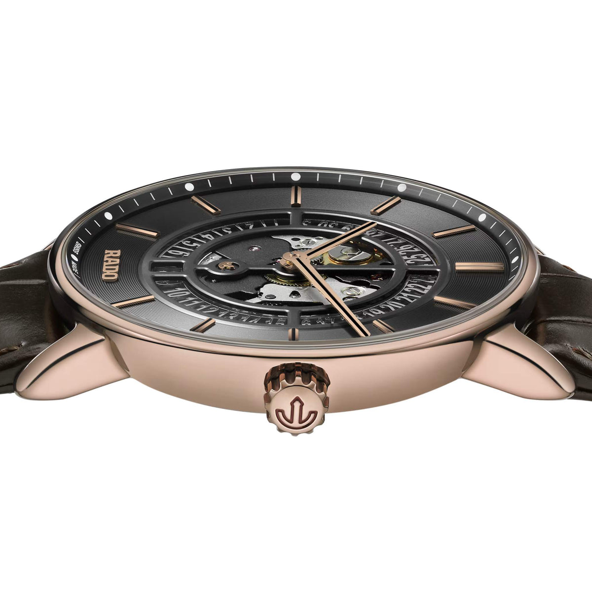 Rado 雷達表DiaMaster Thinline 鑽霸超薄系列金屬陶瓷機械錶限量388枚 40mm R14068186 - 新萬國鐘錶