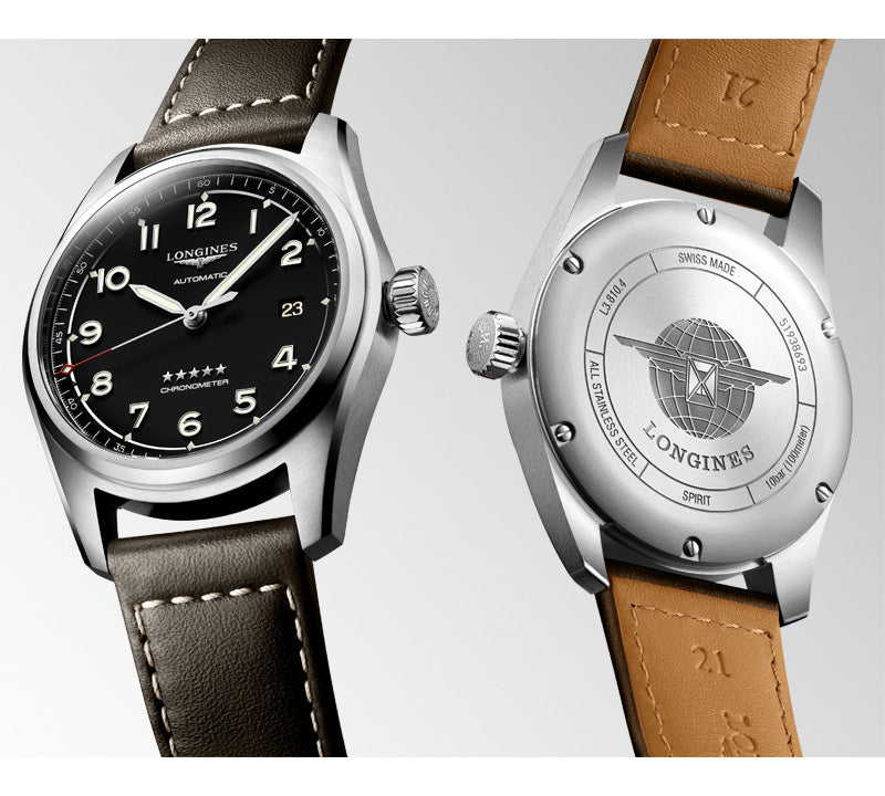LONGINES Spirit 浪琴先行者系列 L38104530 40mm - 新萬國鐘錶